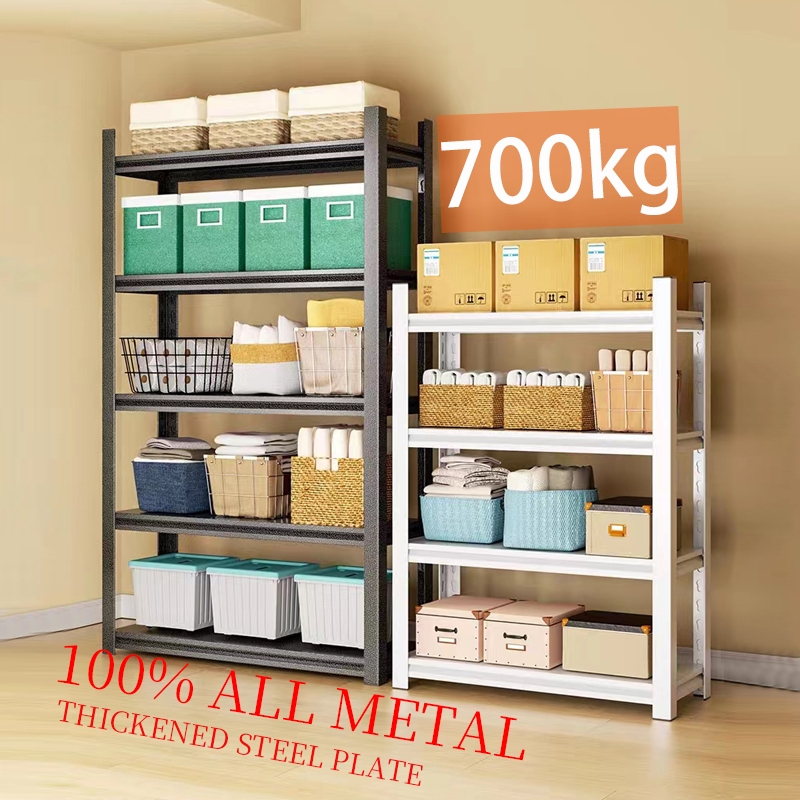 Angle Steel Metal Rack All Steel Shelf Steel Rack 3/4/5 Layers Shelves ...