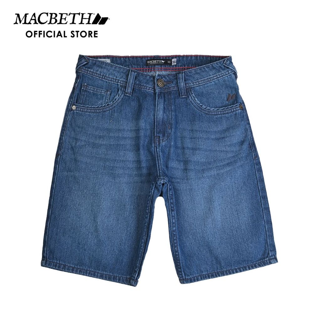 Macbeth Men's Reg. Denim Short " Low Rise Regular Short " | Shopee Malaysia
