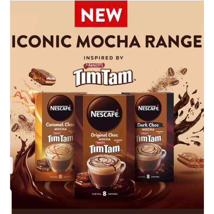 NESCAFE ARNOTTS TIMTAM Instant coffee Chocolate / Dark Chocolate ...