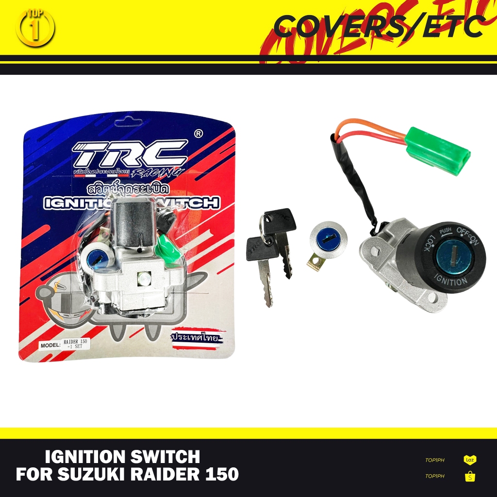 TOP1 PH TRC Suzuki Raider 150 Motorcycle Ignition Switch Main Switch ...