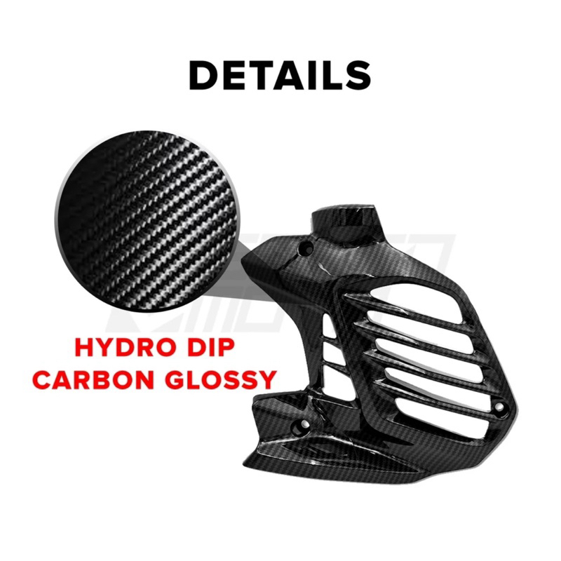 NMAX V2 / AEROX V2 RADIATOR COVER CARBON / MATTE (HI QUALITY) | Shopee ...