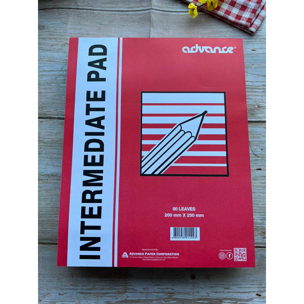 Advance Intermediate Pad 80 Leaves (10 Pad) | Shopee Malaysia