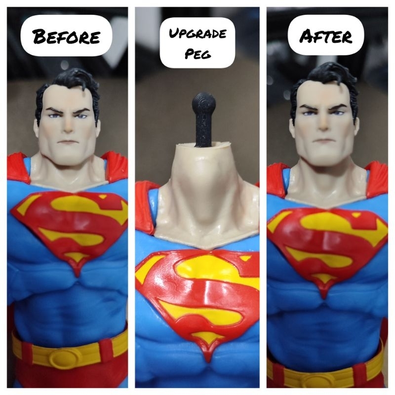 Neck peg upgrades and replacements for Mcfarlane DC Multiverse | Shopee ...