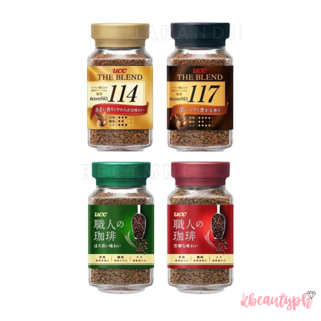 JAPAN UCC The Blend 114 / 117 / Special / Craftsman Mocha Instant ...