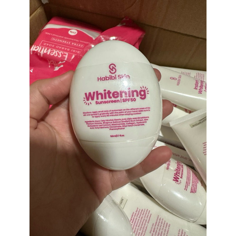 Habibi Skin Whitening Sunscreen Spf50 50ml | Shopee Malaysia