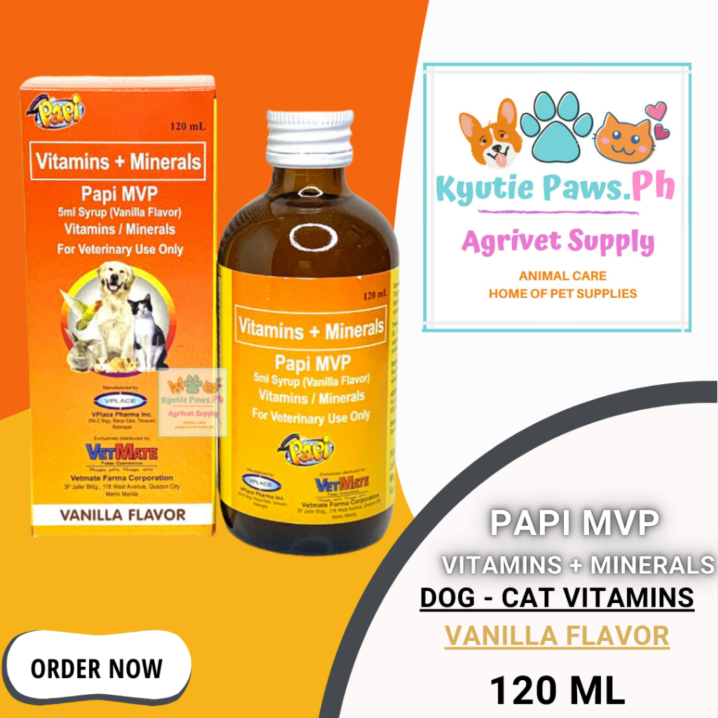 PAPI MVP MULTIVITAMIN SYRUP 120ml | Shopee Malaysia