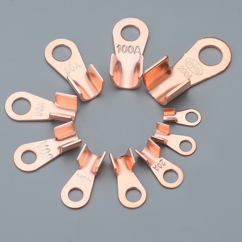 10A 20A 40A 50A 100A Knight Copper Terminal OT Series connector wire ...
