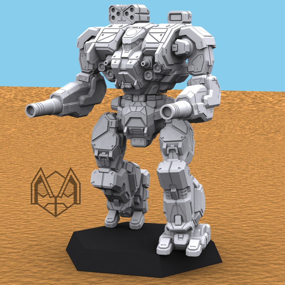 Warhammer WHM-6R (Battletech proxy) | Shopee Malaysia