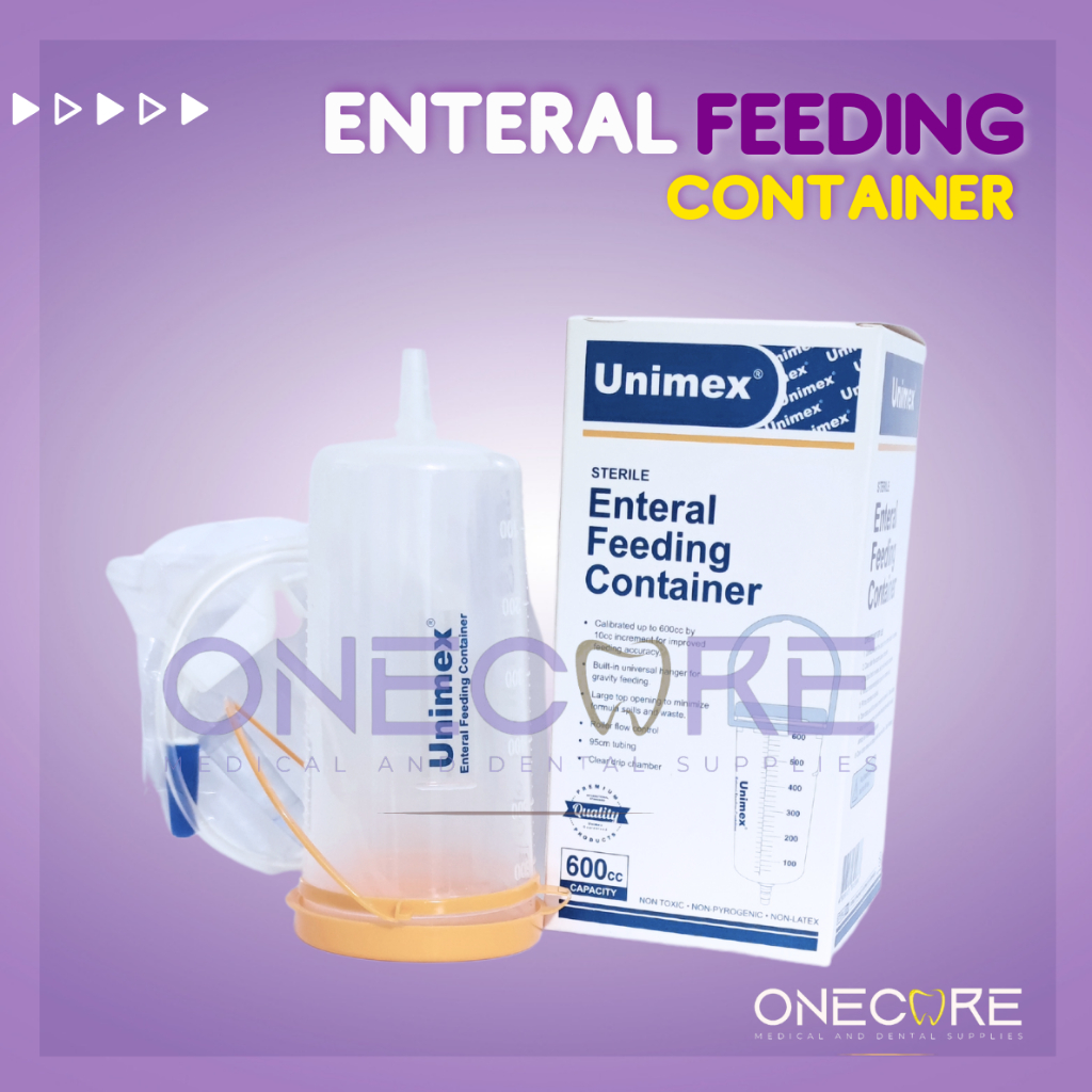 [Unimex] - Enteral Feeding Container Tube [60cc] - Sterile | Shopee ...