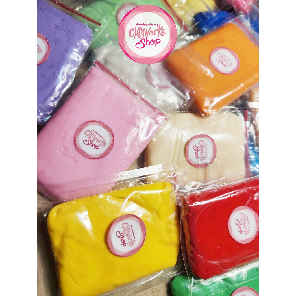 Air Dry Clay 50g ( No Bake ) DIY Arts & Crafts | Shopee Malaysia