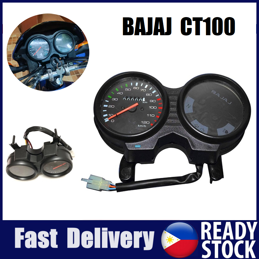 KAWASAKI BAJAJ CT100 Speed Meter Gauge Assy Speedometer Odometer Gauge ...
