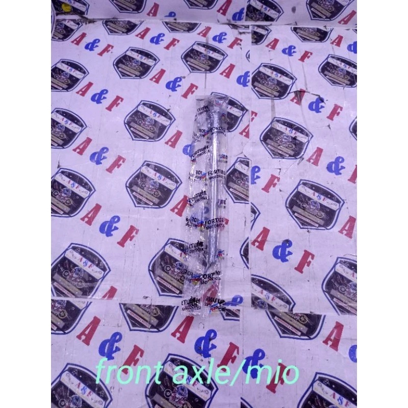 MOTORCYCLE PARTS FRONT AXLE FOR XRM/W110 TMX/X4/CG125 WAVE125 CT100 MIO ...