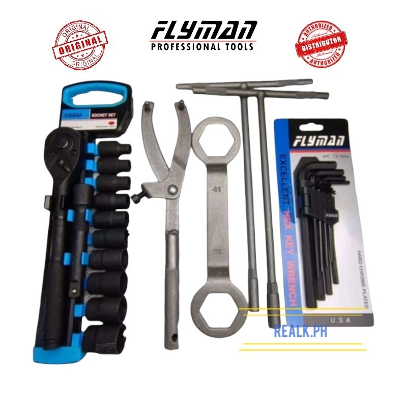 Cvt Tools Pang gilid MC Complete Flyman Heavy Duty Set | Shopee Malaysia