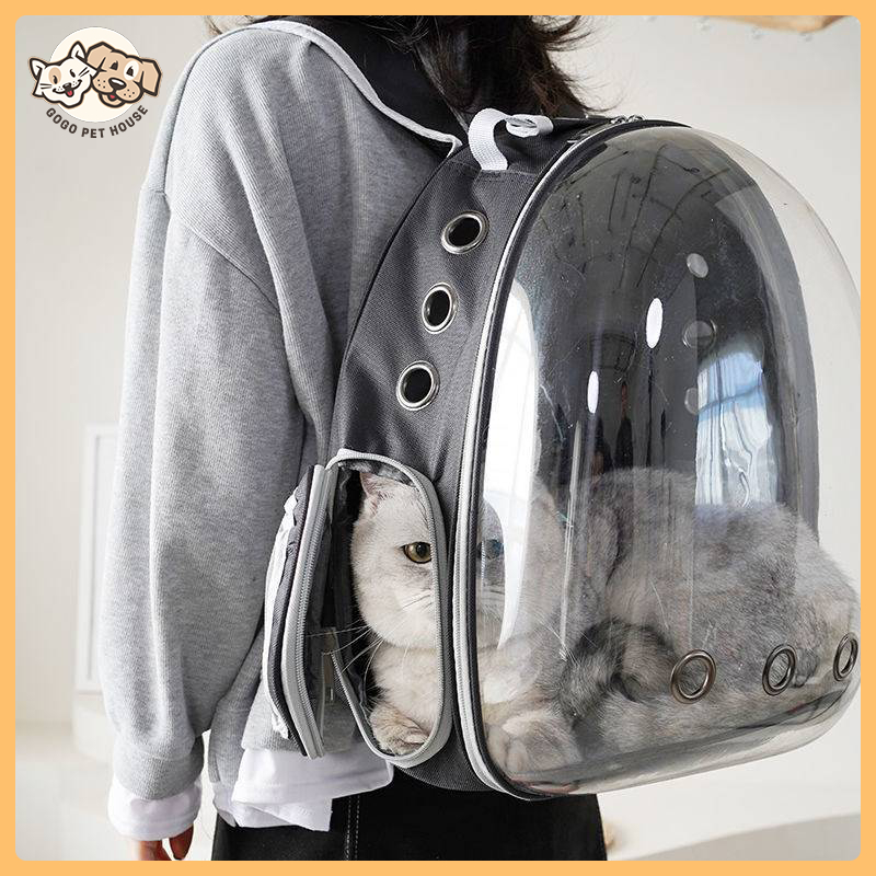 Pet Portable Outdoor Dog And Cat Capsule Bag Travel Backpack Carrying ...