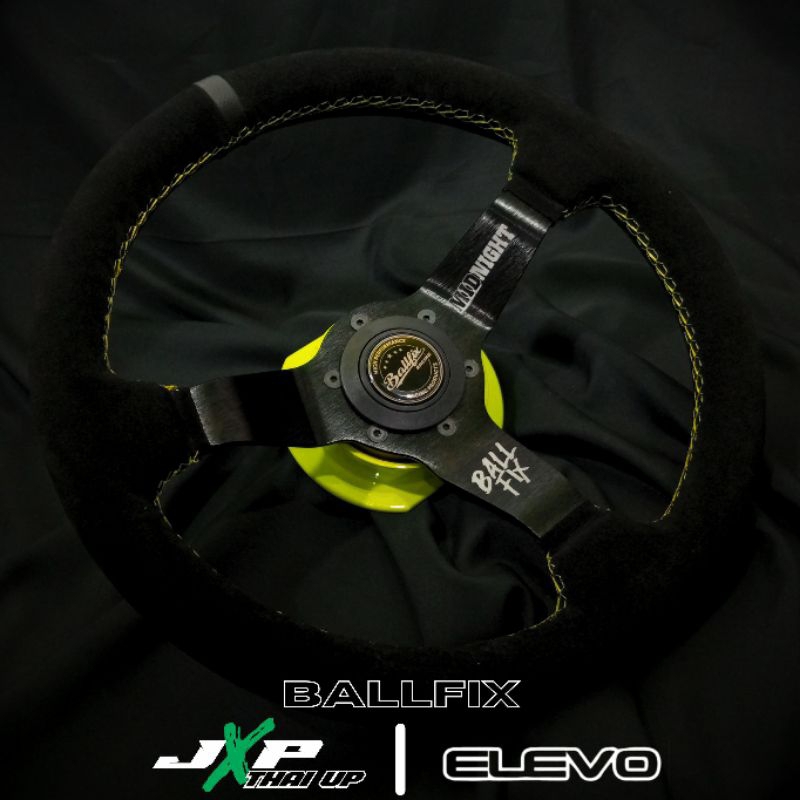 Midnight Ballfix Car Steering Wheel Elevo Thailang | Shopee Malaysia