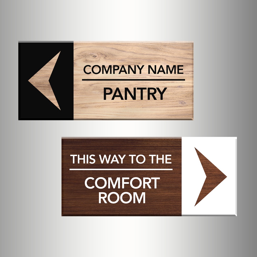 LE Acrylic Sign Office Department Room Standard 9.5 x 4.3 in (1.8mm ...