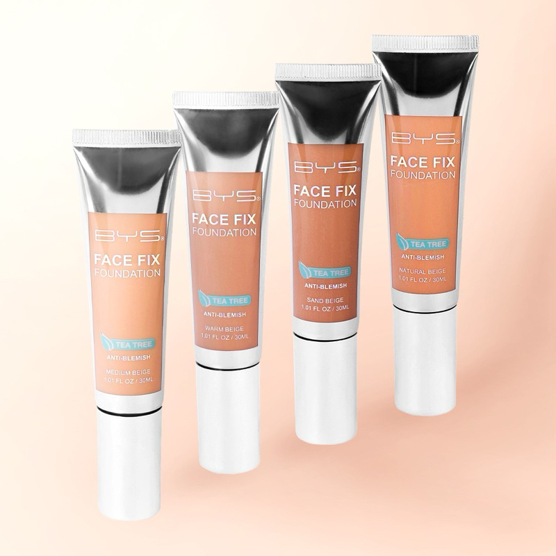 BYS FACE FIX FOUNDATION (DAMAGED LABEL STILL SEALED) | Shopee Malaysia