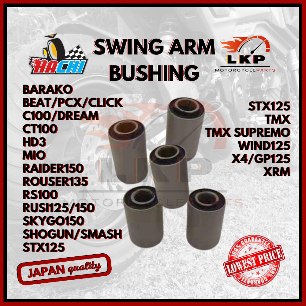 HACHI SWING ARM BUSHING TMX/CT100/C100/DREAM/X4/GP125/RAIDER150 MOTORCYCLE PARTS&ACCESSORIES ...
