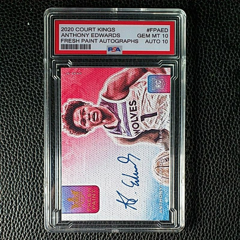 Custom card | Anthony Edwards - CK Fresh Paint Autographs | Shopee Malaysia