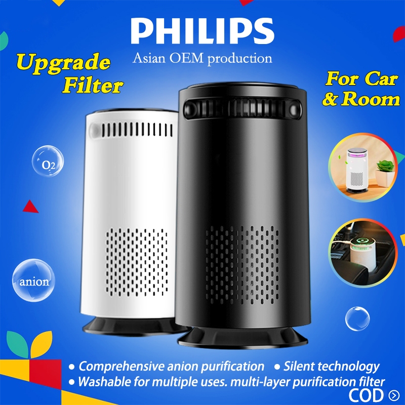 Portable Car Air Purifier With Hepa Filter Ionizer Air Purifier For ...