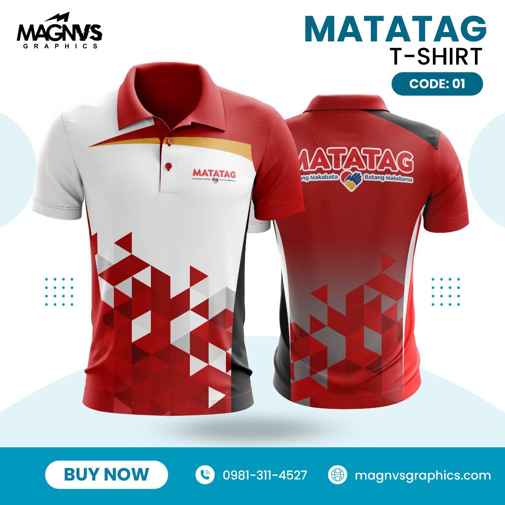 DepEd Matatag Sublimation Uniform Design 1-9 | Shopee Malaysia