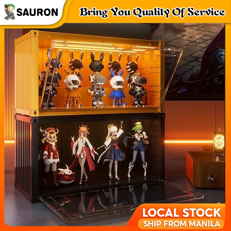 Acrylic Display Case Popmart Storage Organizer Transparent Boxes ...