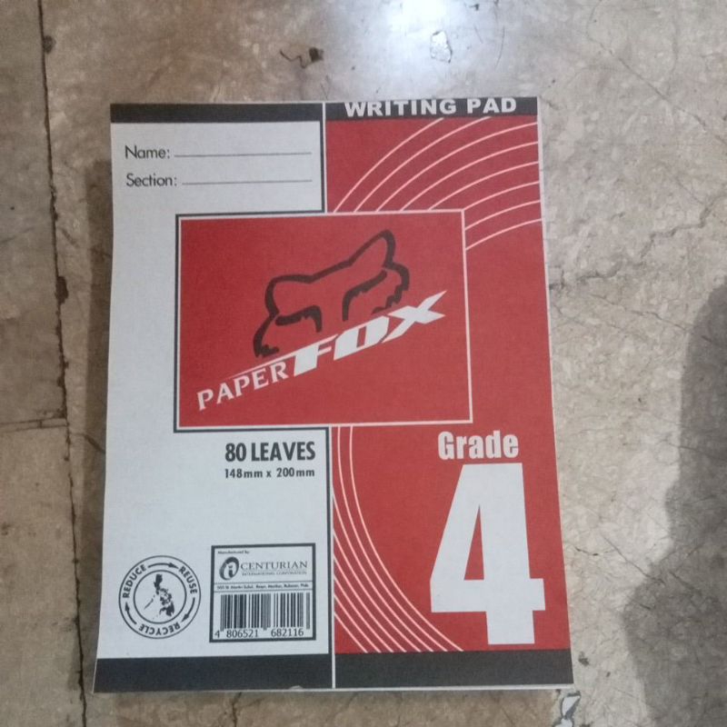 Grade 4 pad paper ANYBRAND 10 PADS IN ONE REAM | Shopee Malaysia