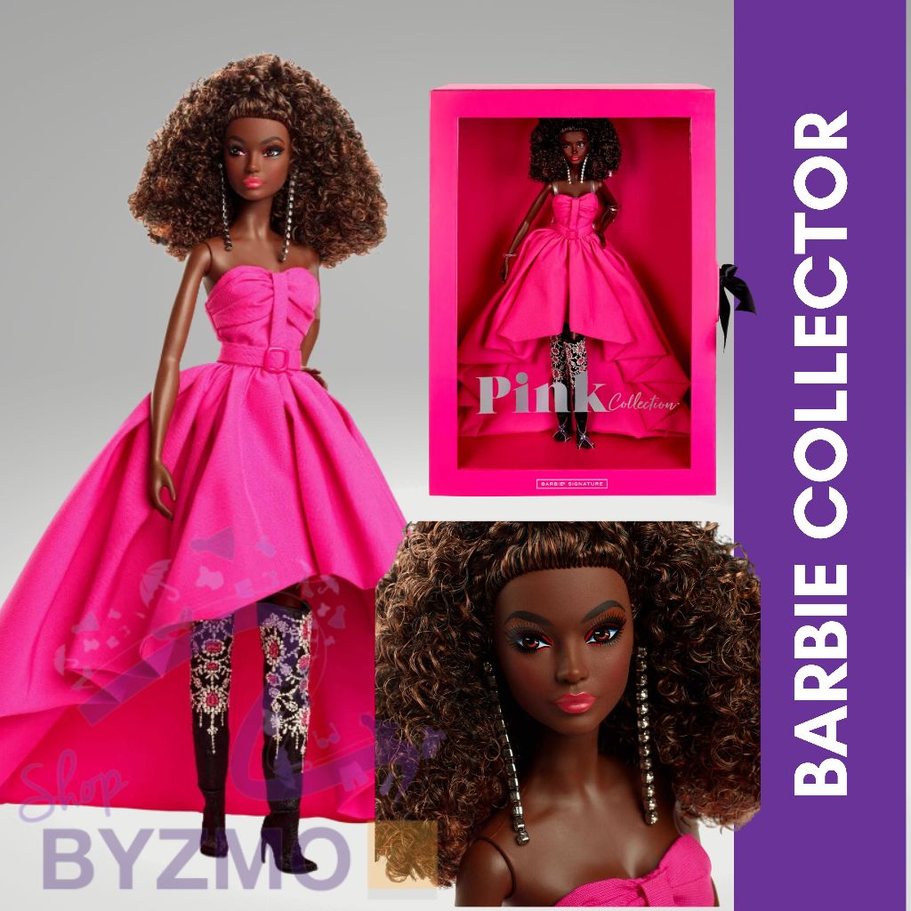 Barbie Pink Collection Doll 4 Brand New With Shipper Mattel Authentic ...