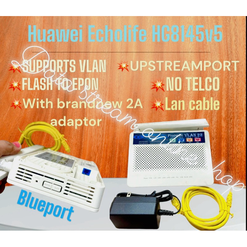 5v5 Dualband 2.4ghz & 5Ghz - Huawei Echolife HG8145v5 - Epon Support ...