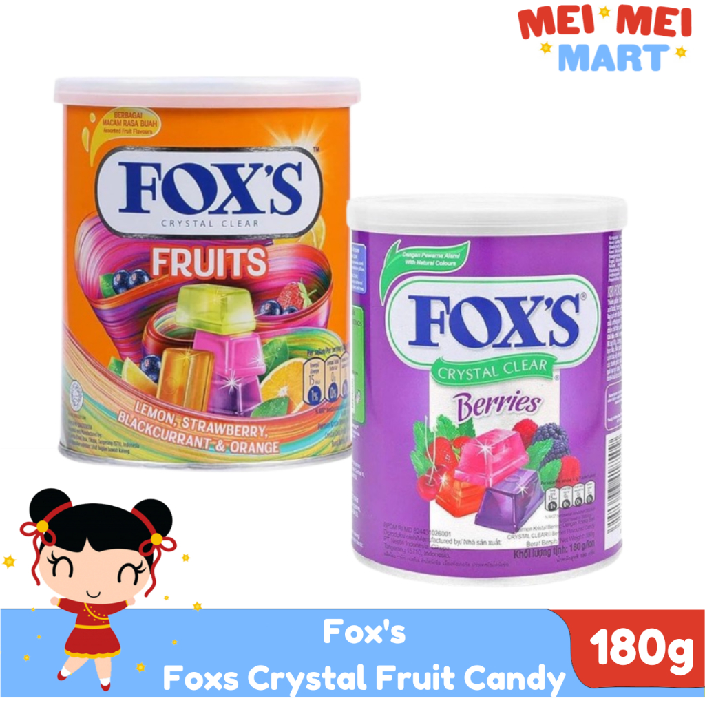 Fox's Foxs Crystal Fruit Candy 180g | Shopee Malaysia
