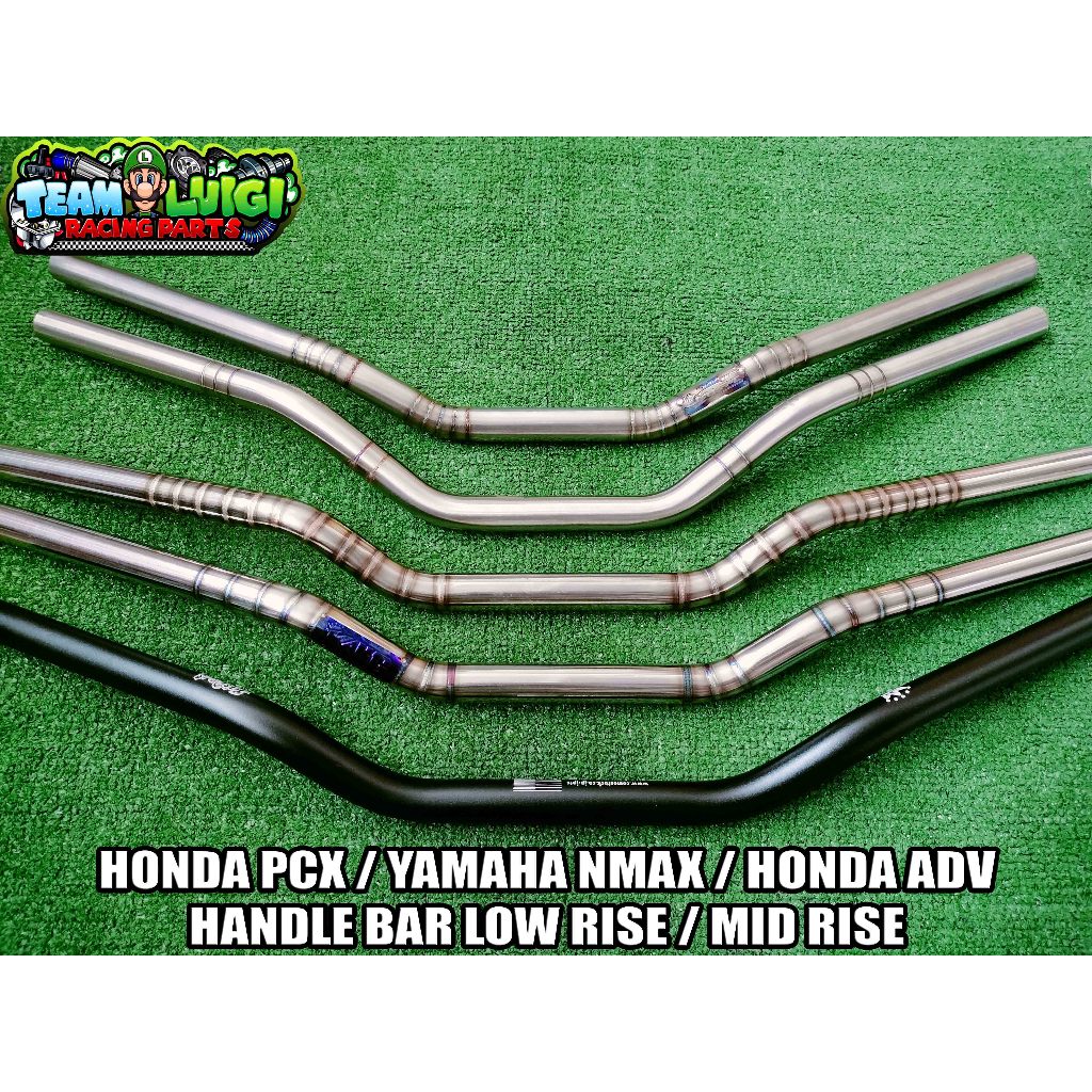 YAMAHA NMAX 155 / HONDA PCX / HONDA ADV HANDLE BAR LOW RISE / MID RISE ...