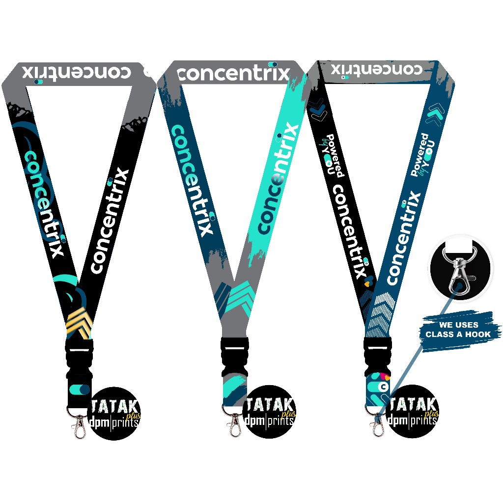 Concentrix New logo Lanyard sling Lace | Shopee Malaysia