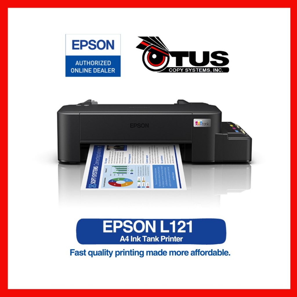 Epson EcoTank L121 A4 Ink Tank Printer | Shopee Malaysia