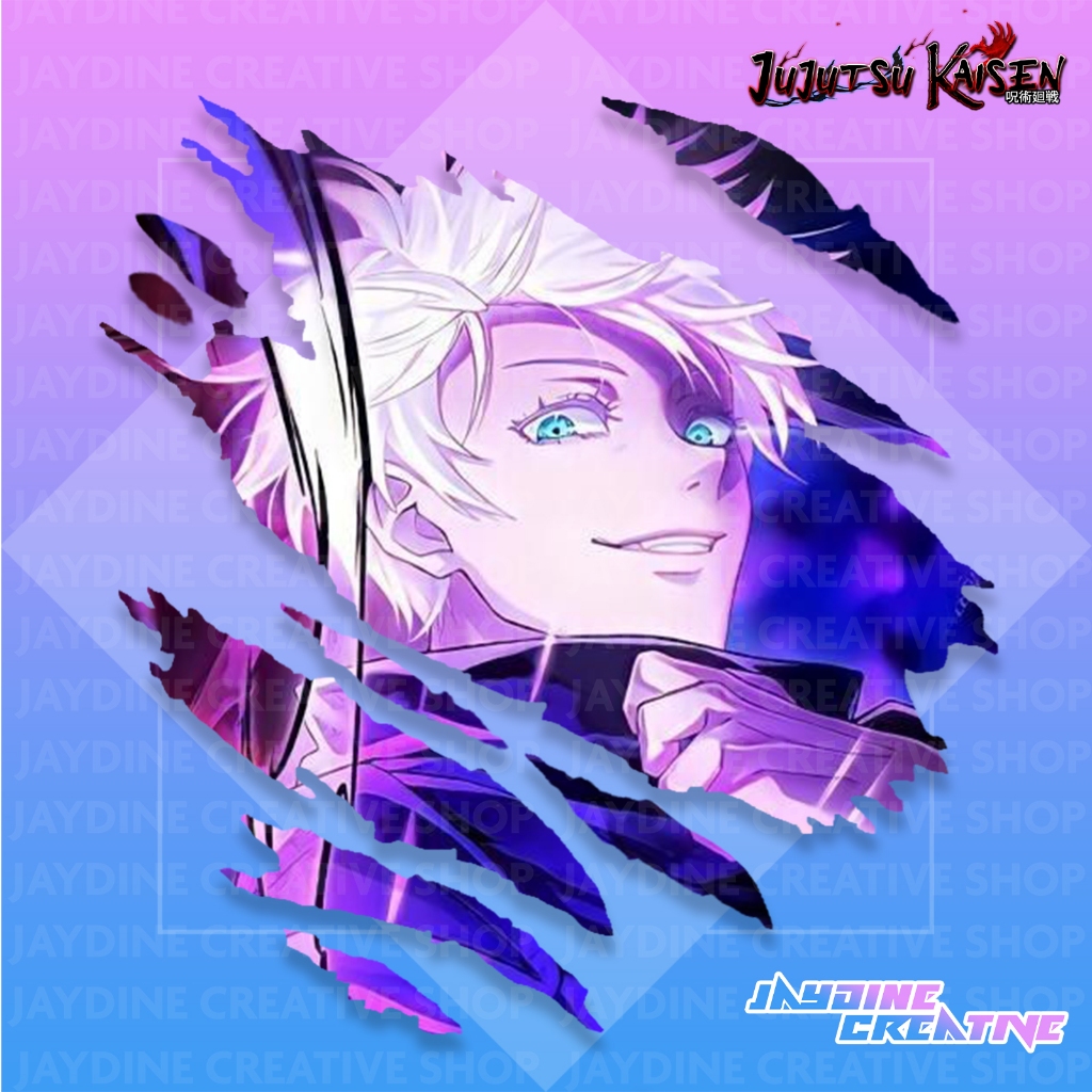 Jaydine Creative : Jujutsu Kaisen - Anime Satoru Gojo (Scratch Design ...