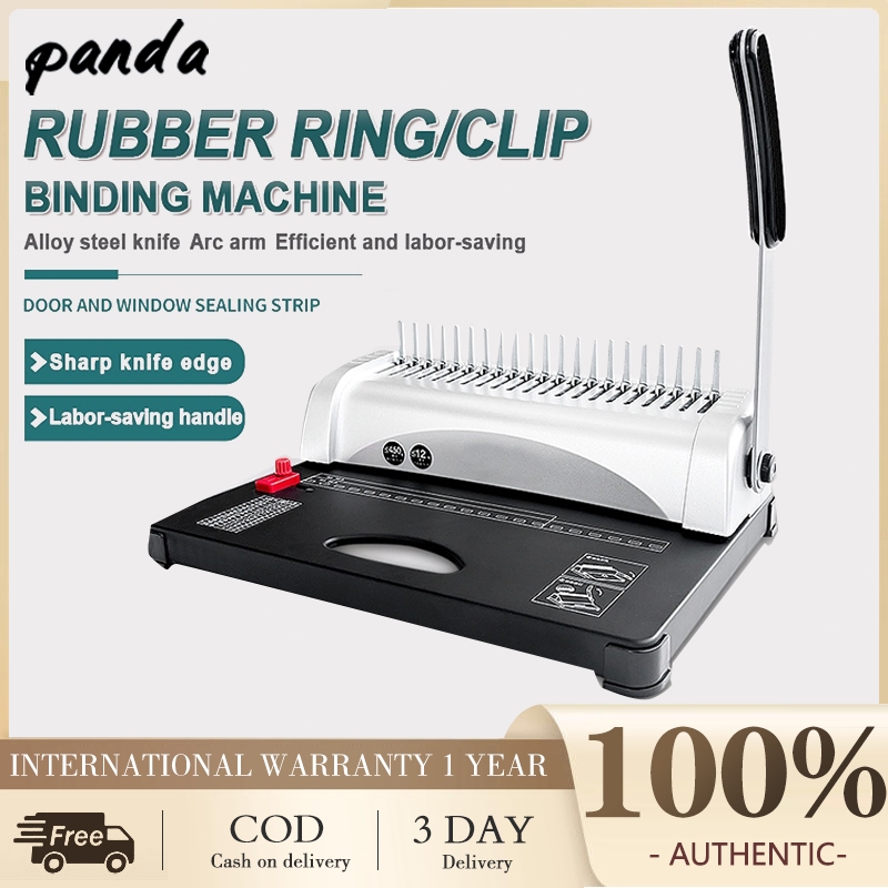 Ring / Comb Binding Machine A3/A4 Size Binding Machine Office 21 Hole ...