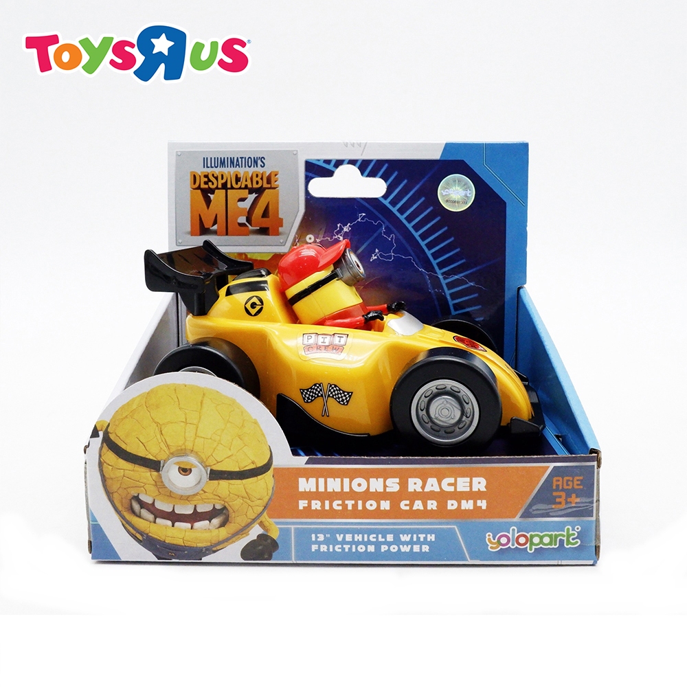 Yolopark Illumination's Despicable Me 4 - Minions Racer Friction Car ...