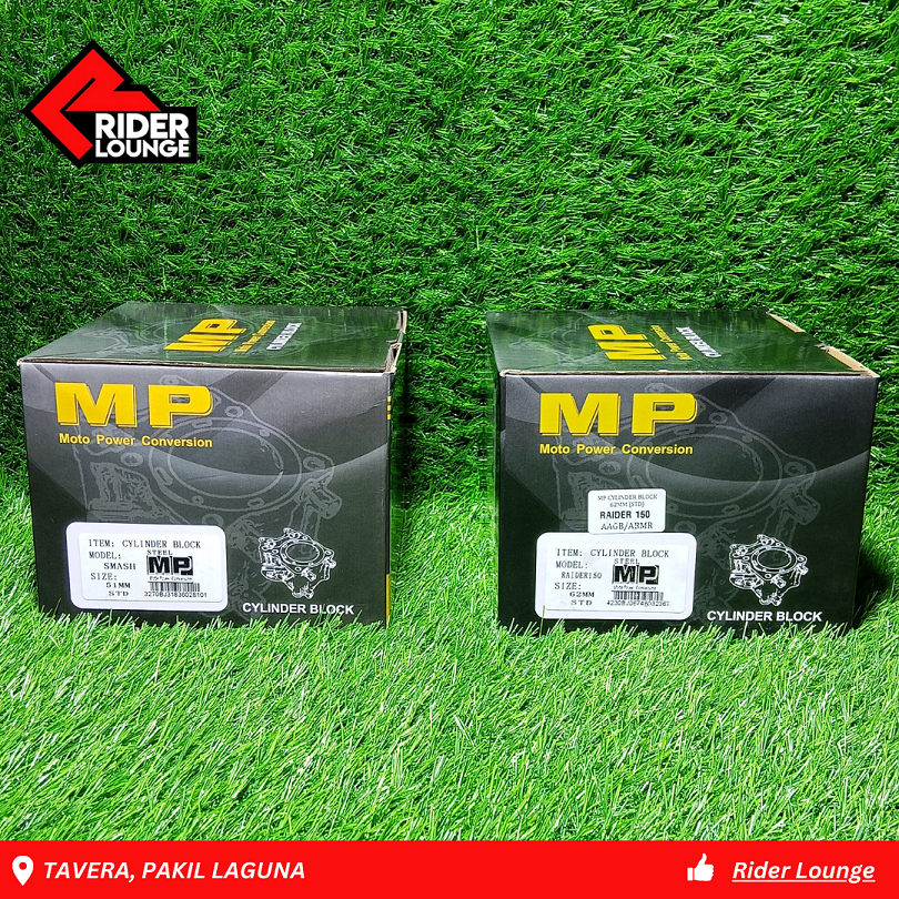 Rider Lounge MP MOTO POWER CONVERSION Block Set Suzuki Raider 150/Smash ...