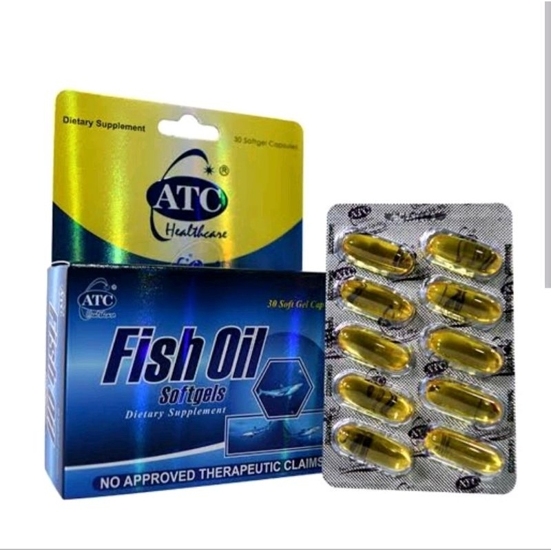 ATC FISH OIL CAPSULE FOOD SUPPLEMENT SOLD PER BOX (30PCS CAPSULE PER ...