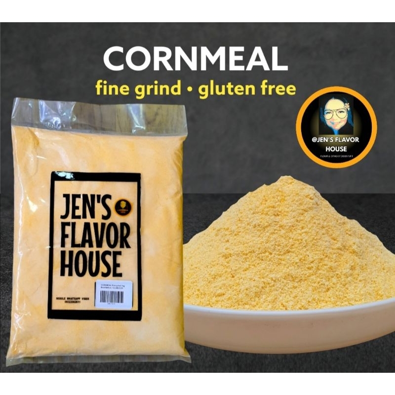 Cornmeal Pure Yellow corn Fine Grind 1KG | Shopee Malaysia