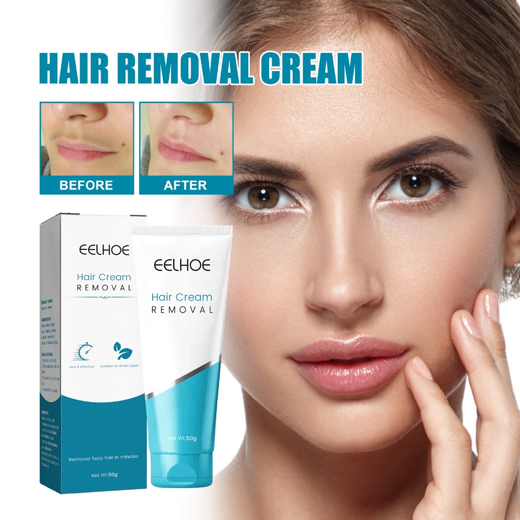 EELHOE Remove Hair Cream Stopping Growth Lip Arm Leg Underarm Private ...