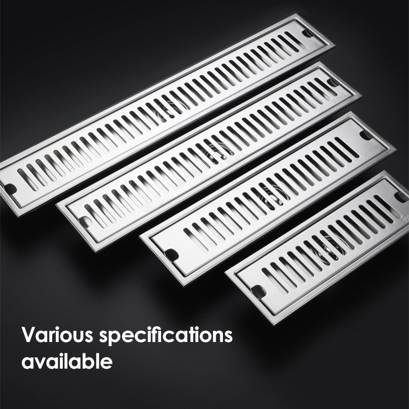 DOXON Stainless Steel 304 Linear Floor Drain Anti-odor Long Floor Drain ...