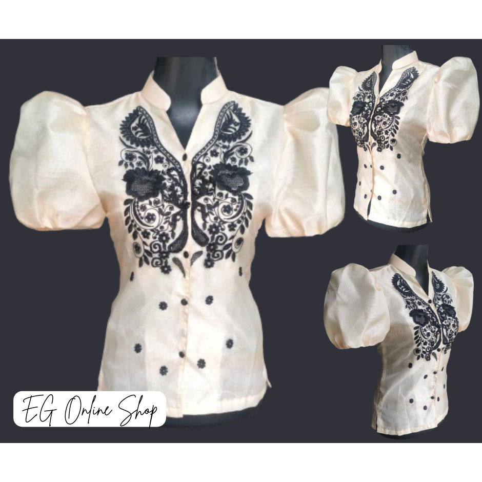 MODERN LADY BARONG MARIA CLARA SLEEVE AND PUFF SLEEVE | Shopee Malaysia