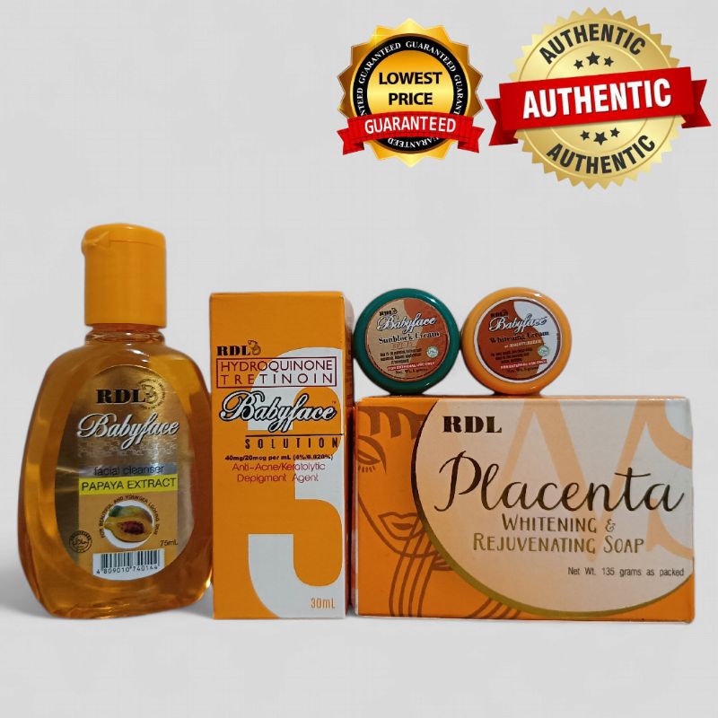 RDL Placenta Skin Care Set | Shopee Malaysia