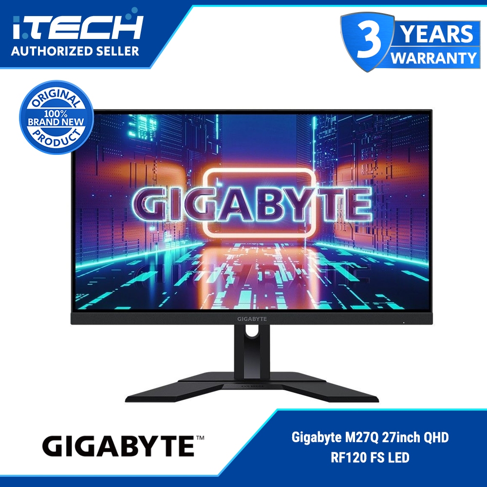 Gigabyte M27Q 27inch QHD | 170Hz Gaming Monitor | Shopee Malaysia