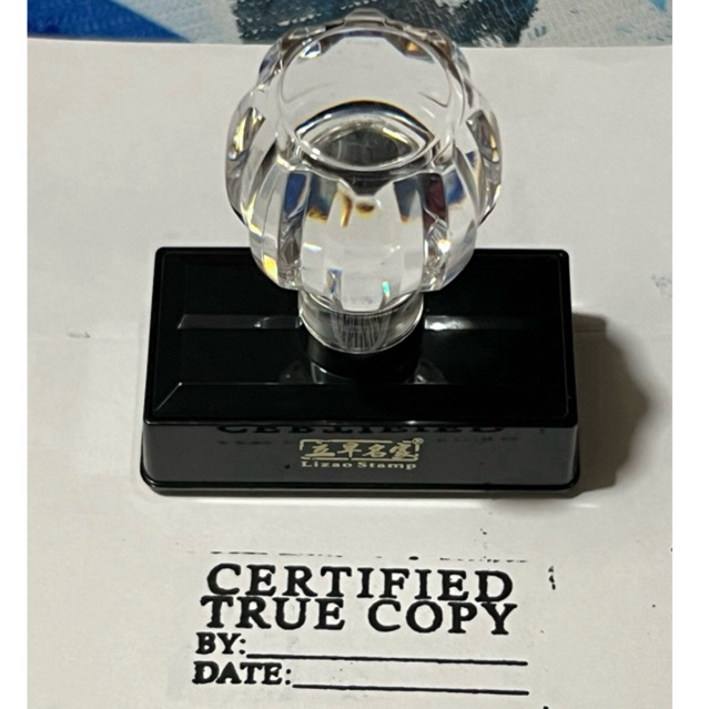 certified true copy stamp stamp | Shopee Malaysia