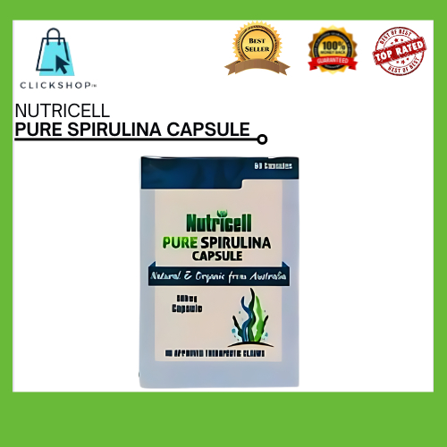 Nutricell Pure Spirulina Capsule | Shopee Malaysia