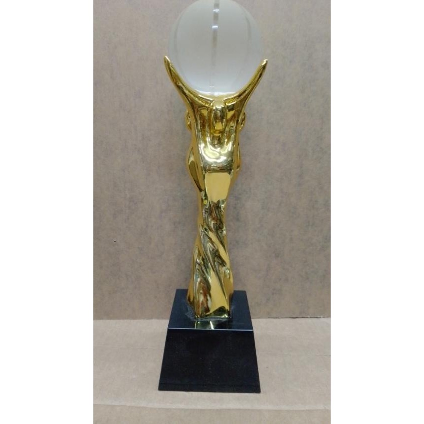 Crystal Basketball Victory Trophy - Size: 12" | Shopee Malaysia