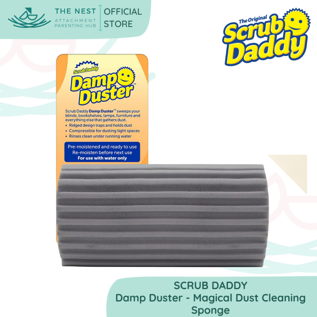 Scrub Daddy Damp Duster - Magical Dust Cleaning Sponge | Shopee Malaysia
