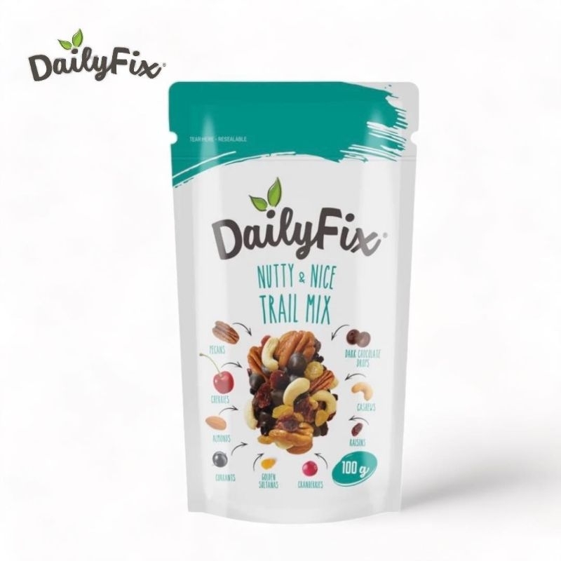Daily Fix Nutty & Nice / Cranberry Yogurt/ Almond & Dark Chocolate ...