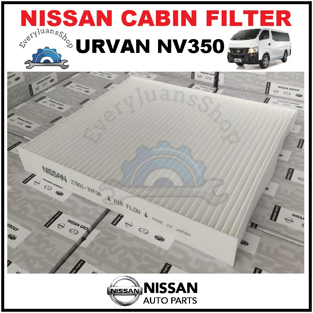 Nissan Cabin Filter Aircon Filter - Nissan Urvan NV350 27891-3YF0A ...